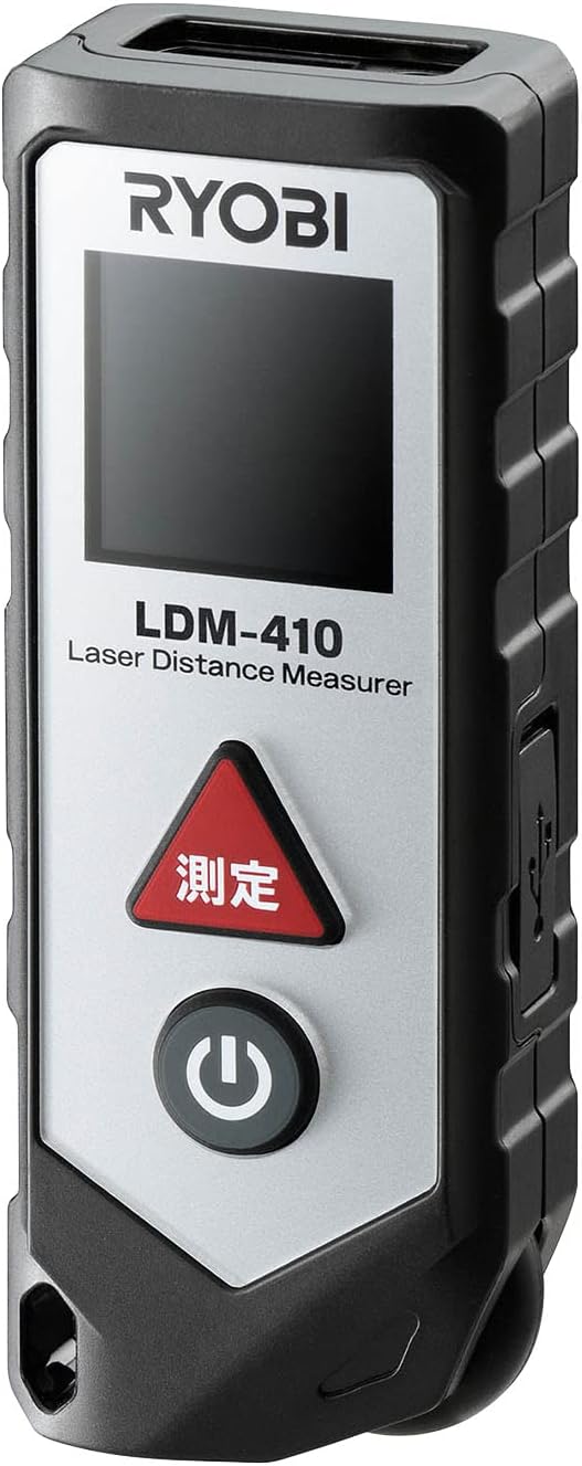Amazon.co.jp: 京セラ 【外箱破損品】 リョービ(Ryobi) レーザー距離計 LDM-410 4988387 【シンプル機能&軽量小型(63g)で気軽に距離測定】 測定可能範囲0 ...