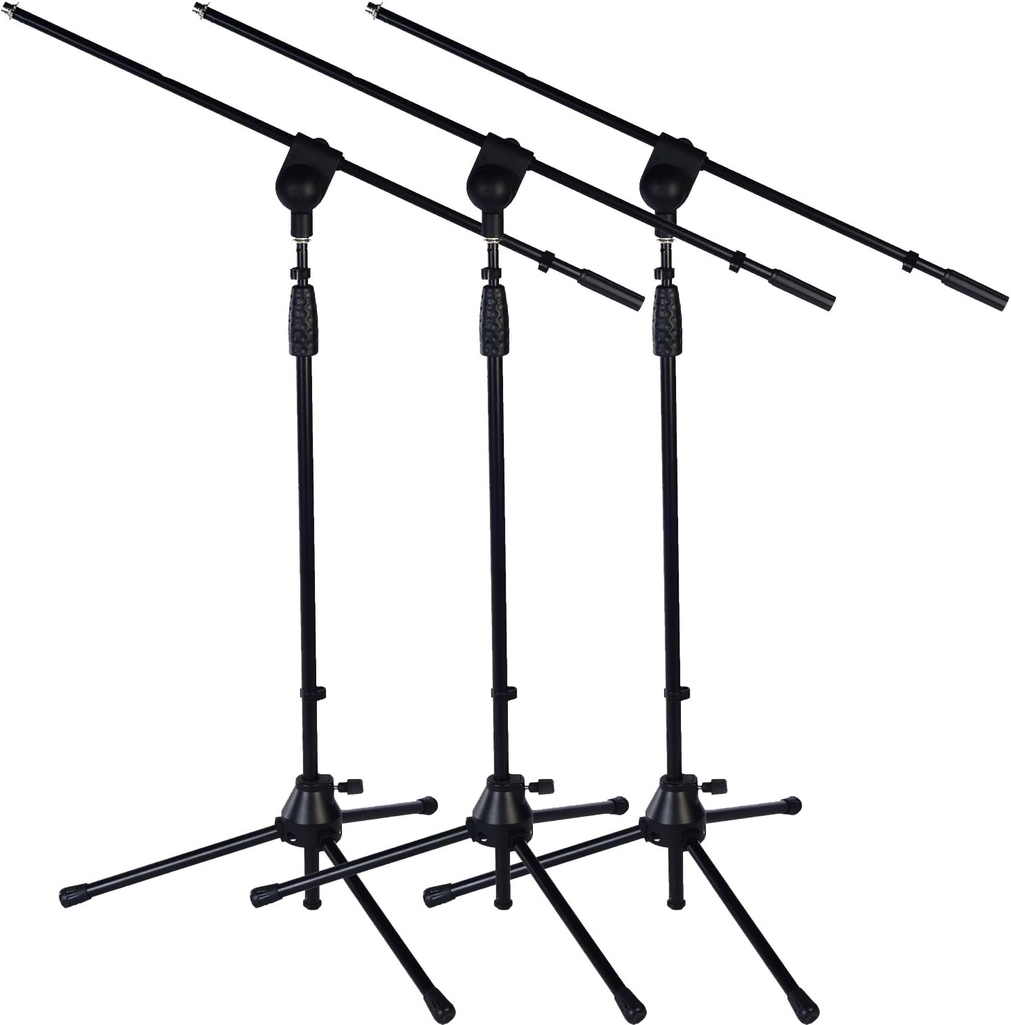 Amazon.com: Kereal Microphone Stand Floor Boom Mic Stand with 360° Ball ...