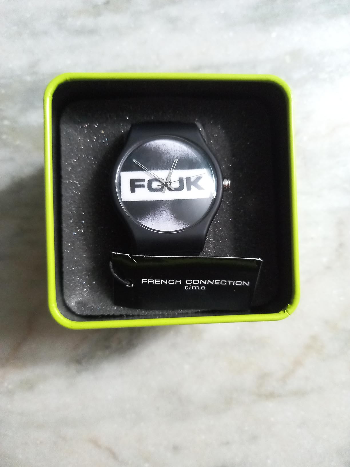 FCUK Analog Black Dial Men's Silicone Watch-Fc176B : Amazon.in: Watches