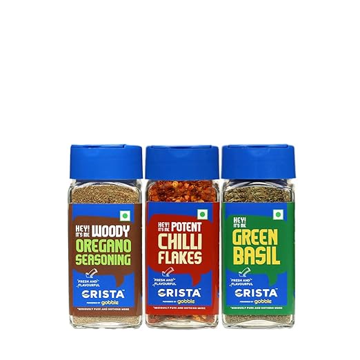 CRISTA Basic Italian Spices Combo Pack | Chilli Flakes x 1, 30 gms ...