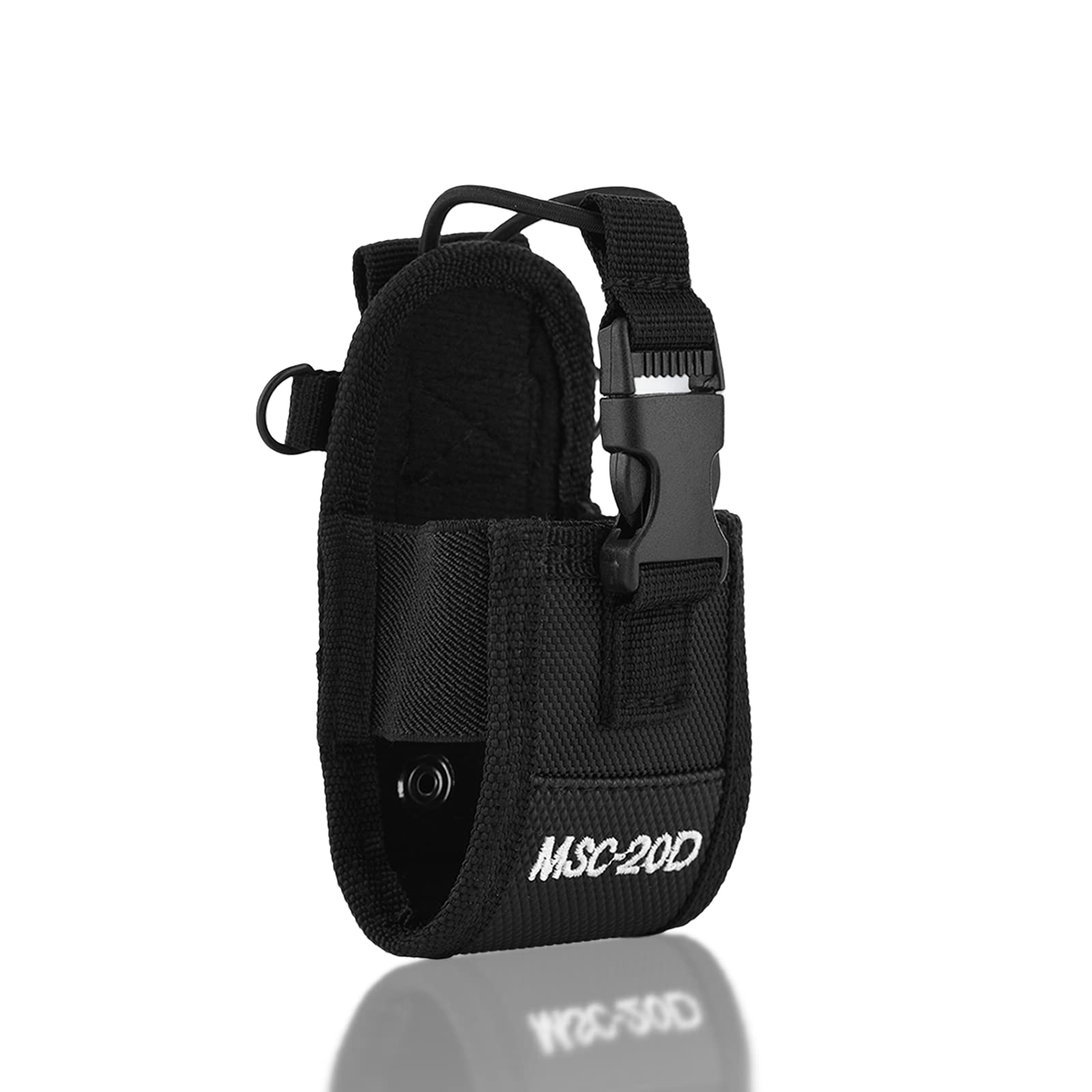 双方向ラジオホルダー 双方向ラジオケース ナイロン 2個 MSC 20D ユニバーサル ナイロン 調節可能 幅広ショルダーストラップ ...