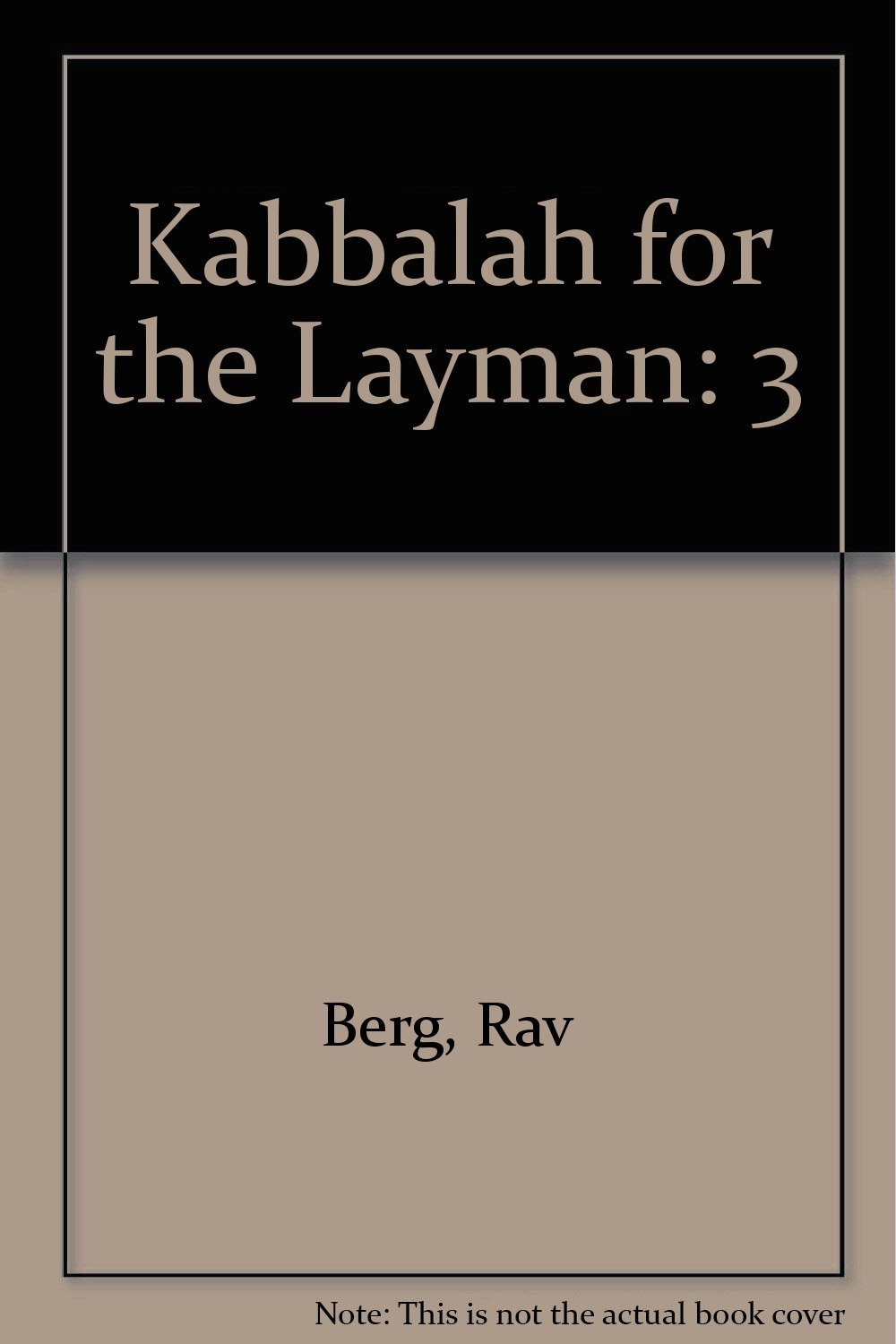 Kabbalah for the Layman (Hebrew Edition): Berg, Rav: 9780924457234 ...