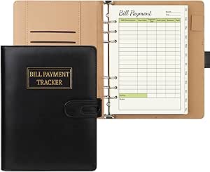 suituts Bill Payment Tracker Notebook, Monthly Bill Organizer with ...