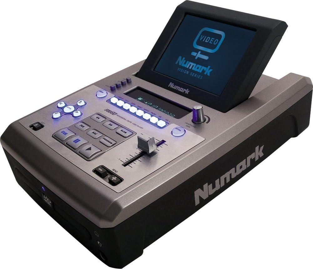 Amazon.com: Numark Tabletop DVD/CD/MP3 Player with Screen : Musical ...