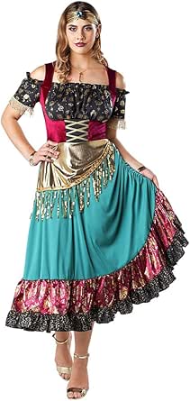 Amazon.com: Seasons Disfraz de gitana Starlight para mujer : Ropa ...
