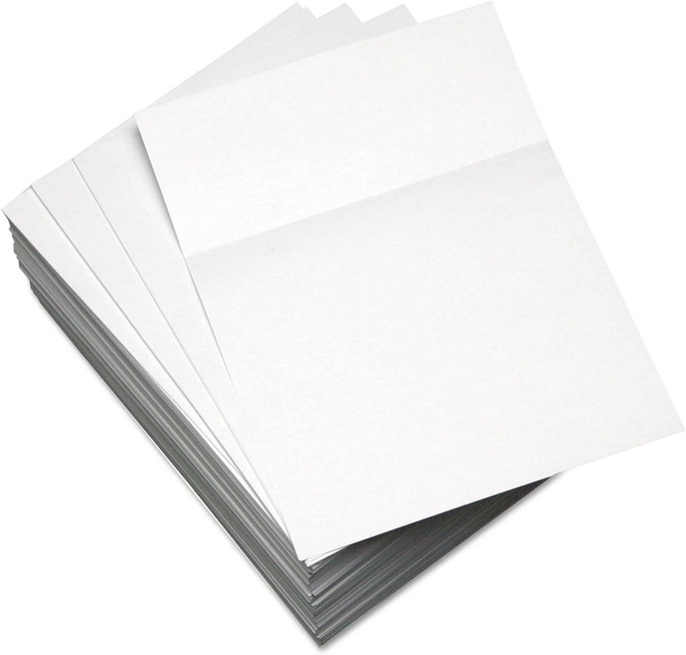 Amazon.com : Lettermark Custom Cut-Sheet Copy Paper, 92 Bright, Micro ...