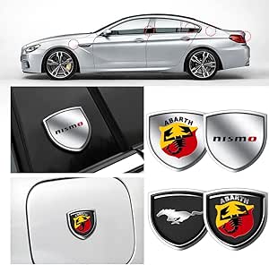 Car Accessory - 3D Metal Car Trunk Body Emblem Badge Sticker Auto Side ...