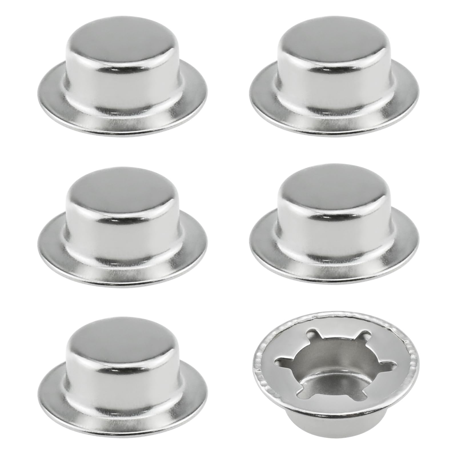 Snapklik.com : HONSNKS Push On Pushnut Cap Fits 5/8 Inch Axles, Spring ...