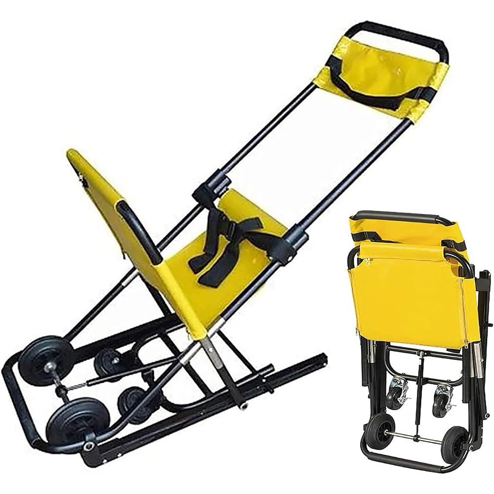 Amazon.com: TsoLay Folding Ambulance Chair, Ambulance Firefighter ...