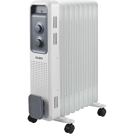 Glen Electric Oil Filled Radiator Room Heater 9 Fin (OFR) 2000 Watt ...