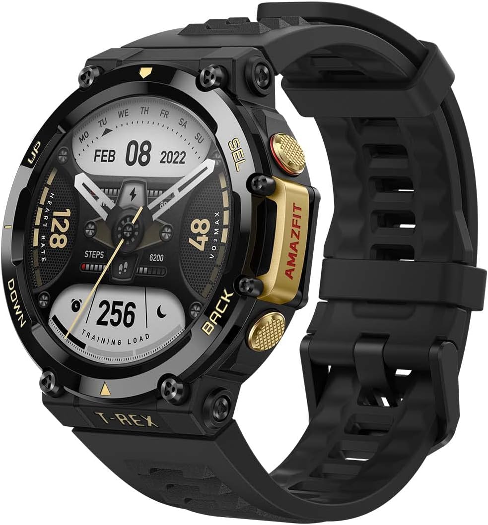 Amazfit T Rex 2 Smart Watch, Premium Multisport GPS Sports Watch, Real ...