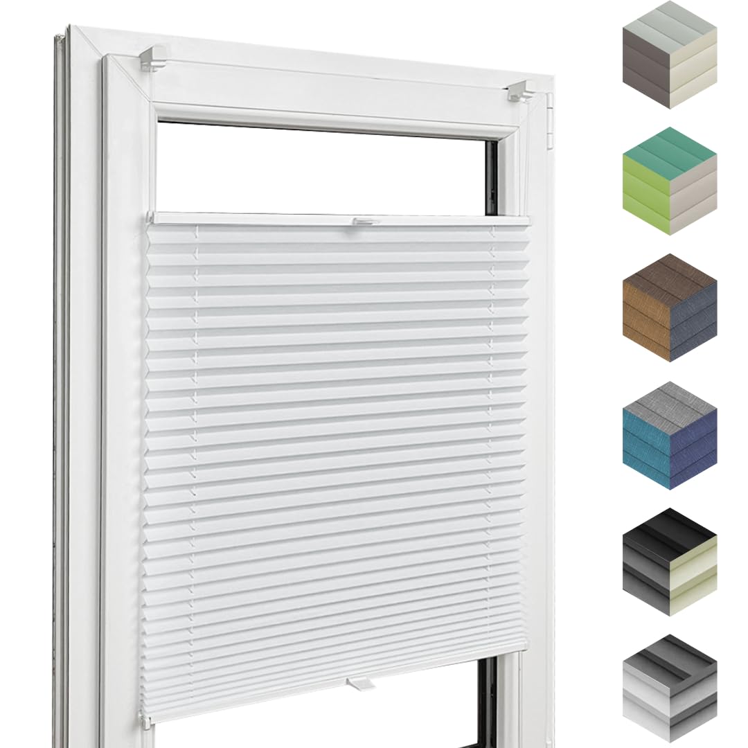 Amazon.de: Home-Vision® Premium Plissee Faltrollo ohne Bohren mit ...