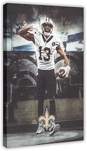 Amazon.com: Michael Thomas Football Player Poster6 Canvas Art Posters ...