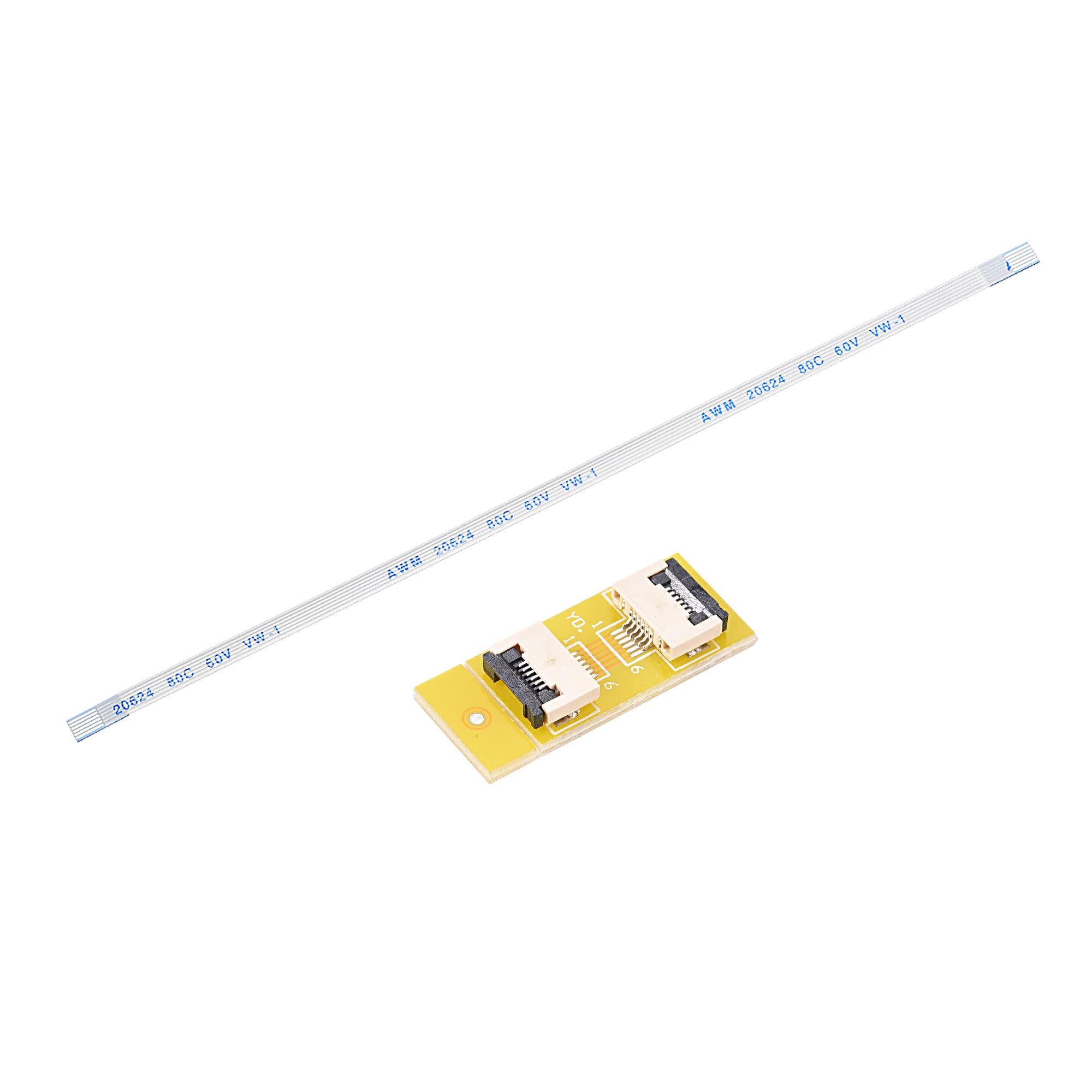 Buy MECCANIXITY FFC FPC 6 Pin 0.5mm Pitch PCB Extension Connector Board ...