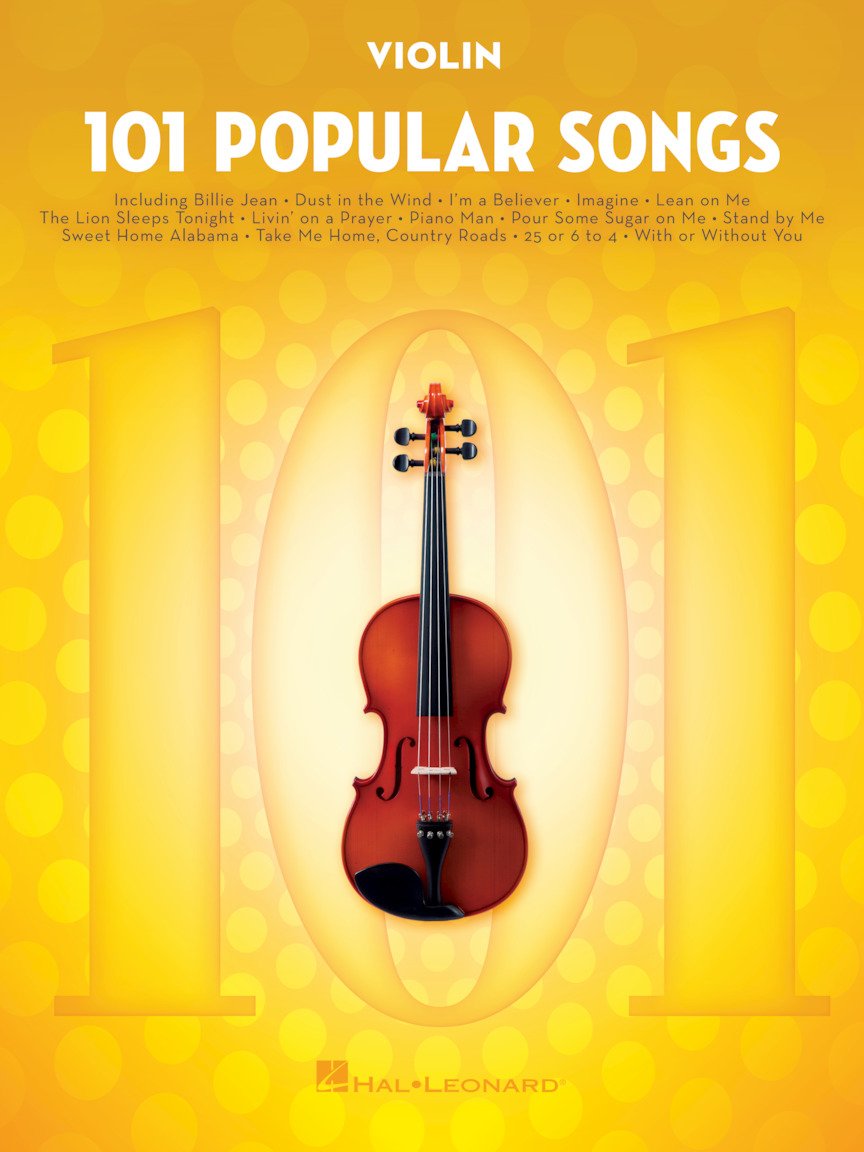 Amazon.com: 101 Popular Songs: for Violin - Violin Music Book with Top ...