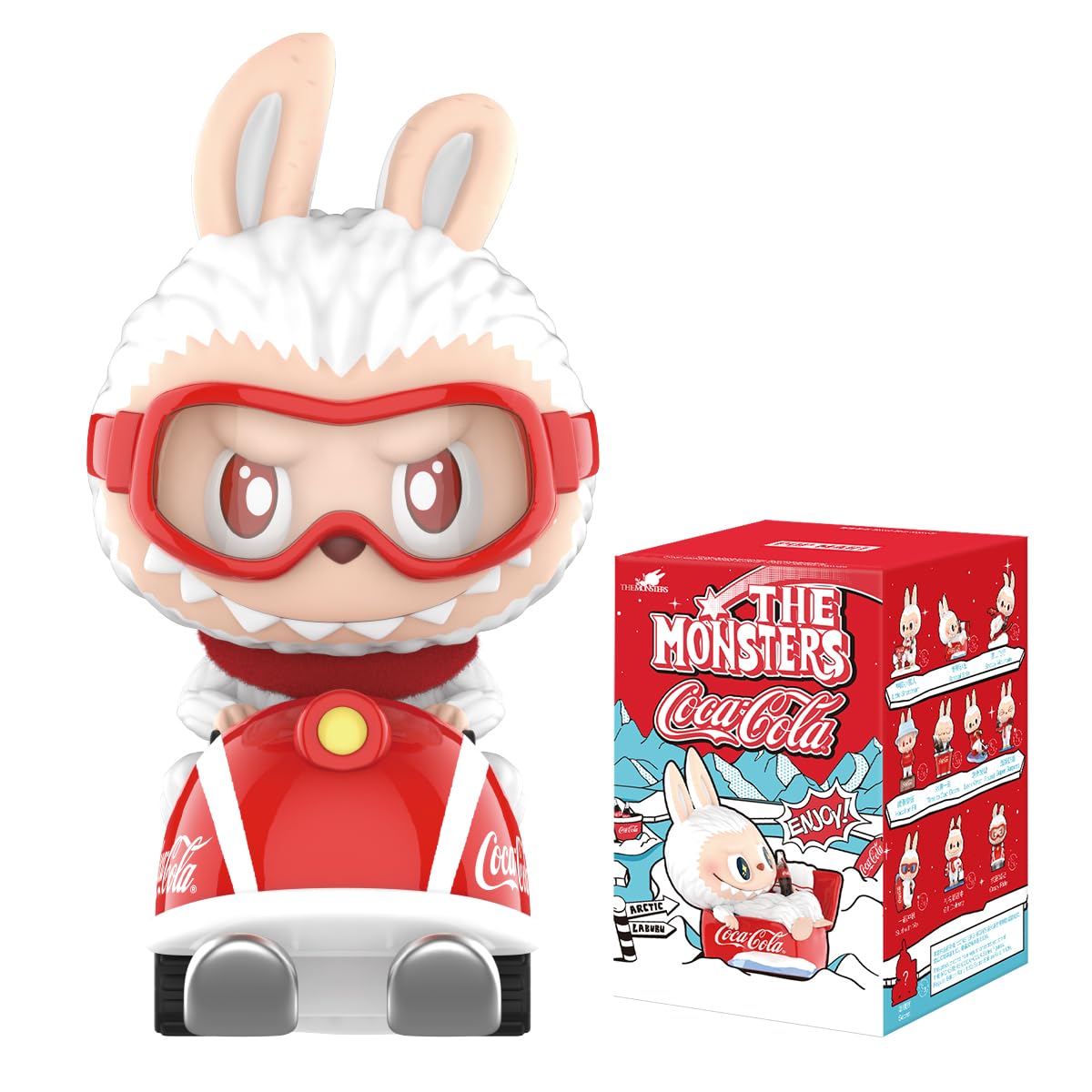 Amazon.co.jp: POP MART THE MONSTERS Coca-Cola Series (3 Pieces ...
