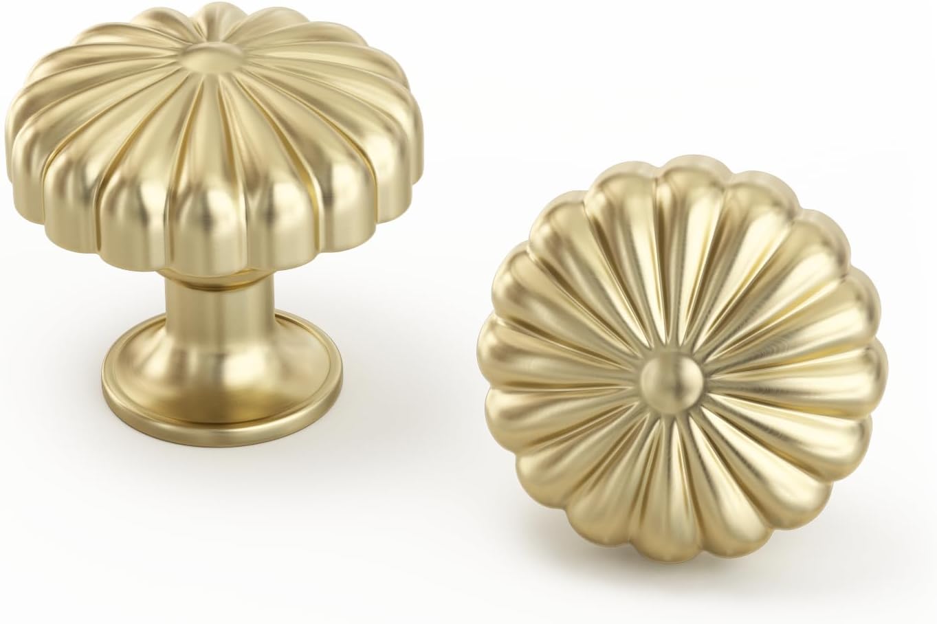 goldenwarm 10 Pack Gold Cabinet Knobs Dresser Knob for Drawer Hardware Handles and Luxury Pulls ...