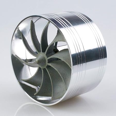 Amazon.com: KBH Supercharger Turbine Turbo Air Intake Gas Fuel Saver ...