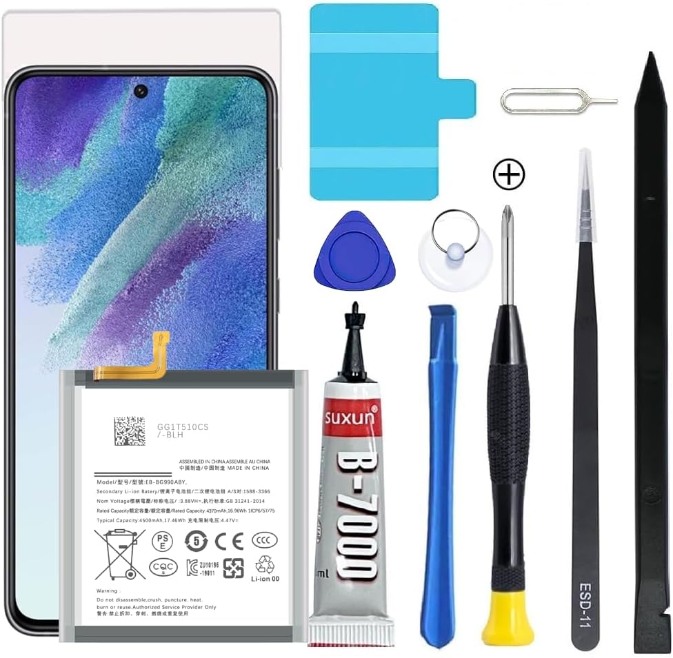 Amazon.com: Dymicbit Galaxy S21FE Battery,Upgraded New Battery ...