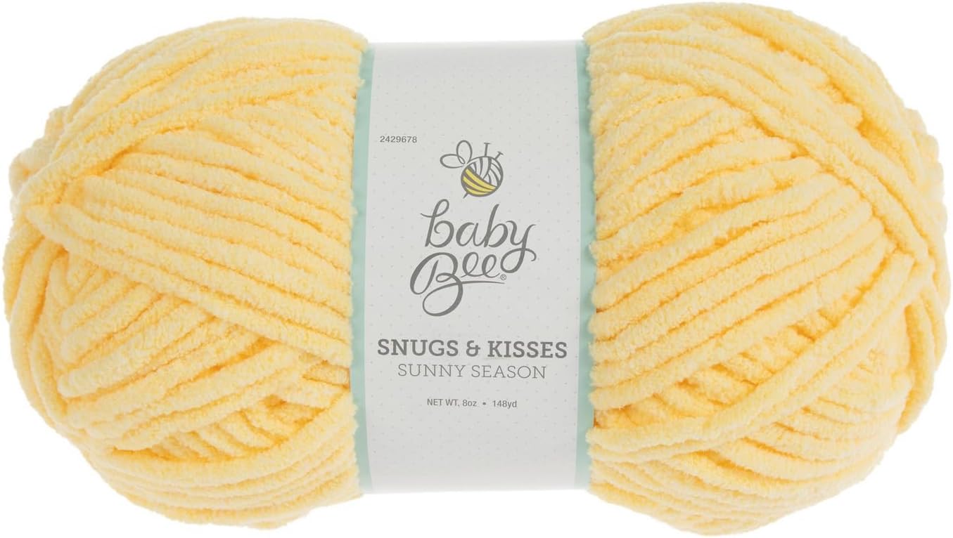 Amazon.com: Hobby Lobby Baby Bee 6 - Super Bulky Polyester Yarn for ...