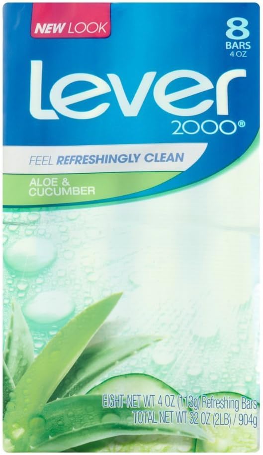 Amazon.com : Lever 2000 original bar, 3.15 oz Bars (Pack of 8) : Beauty ...