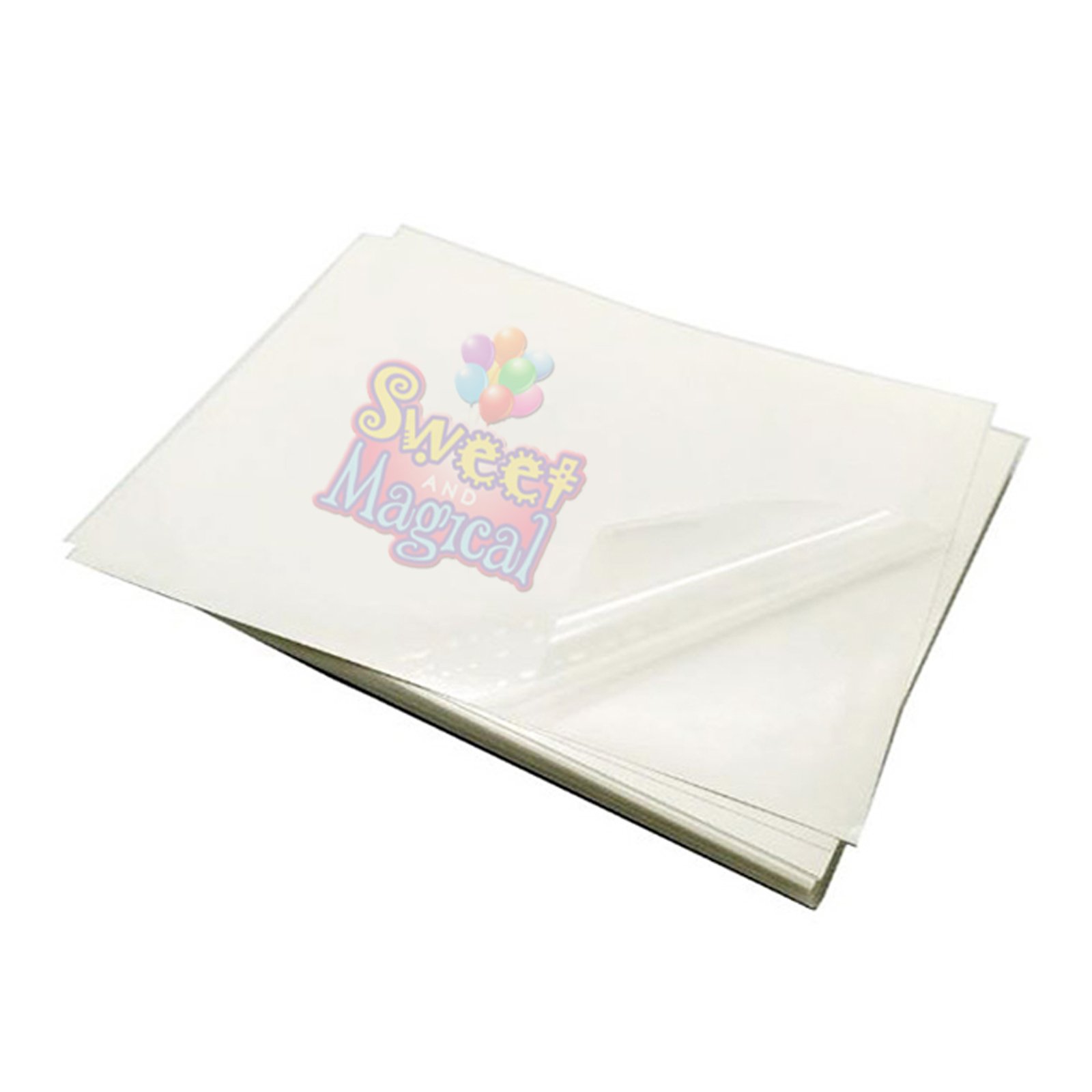 Make Your Own Edible Chocolate Transfer Sheets - 25 Pack A4 Size For ...