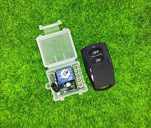 433Mhz Universal Wireless Remote Control Switch DC 12V 1CH 10A Relay ...