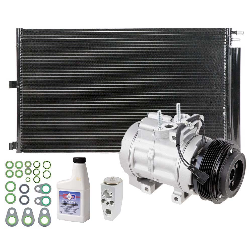 Amazon.com: A/C Kit w/AC Compressor Condenser & Drier For Ford ...