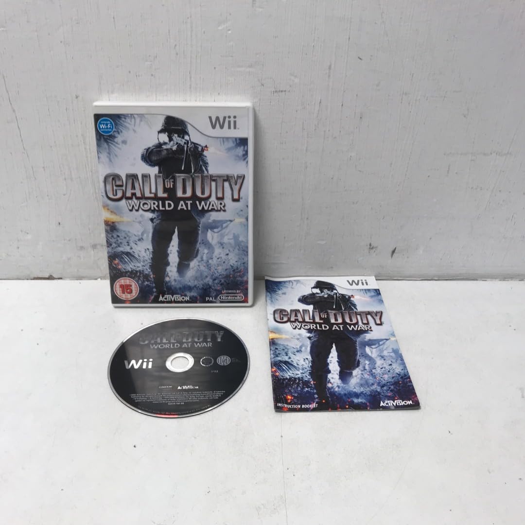 Call of Duty: World at War (Wii) : Amazon.co.uk: PC & Video Games