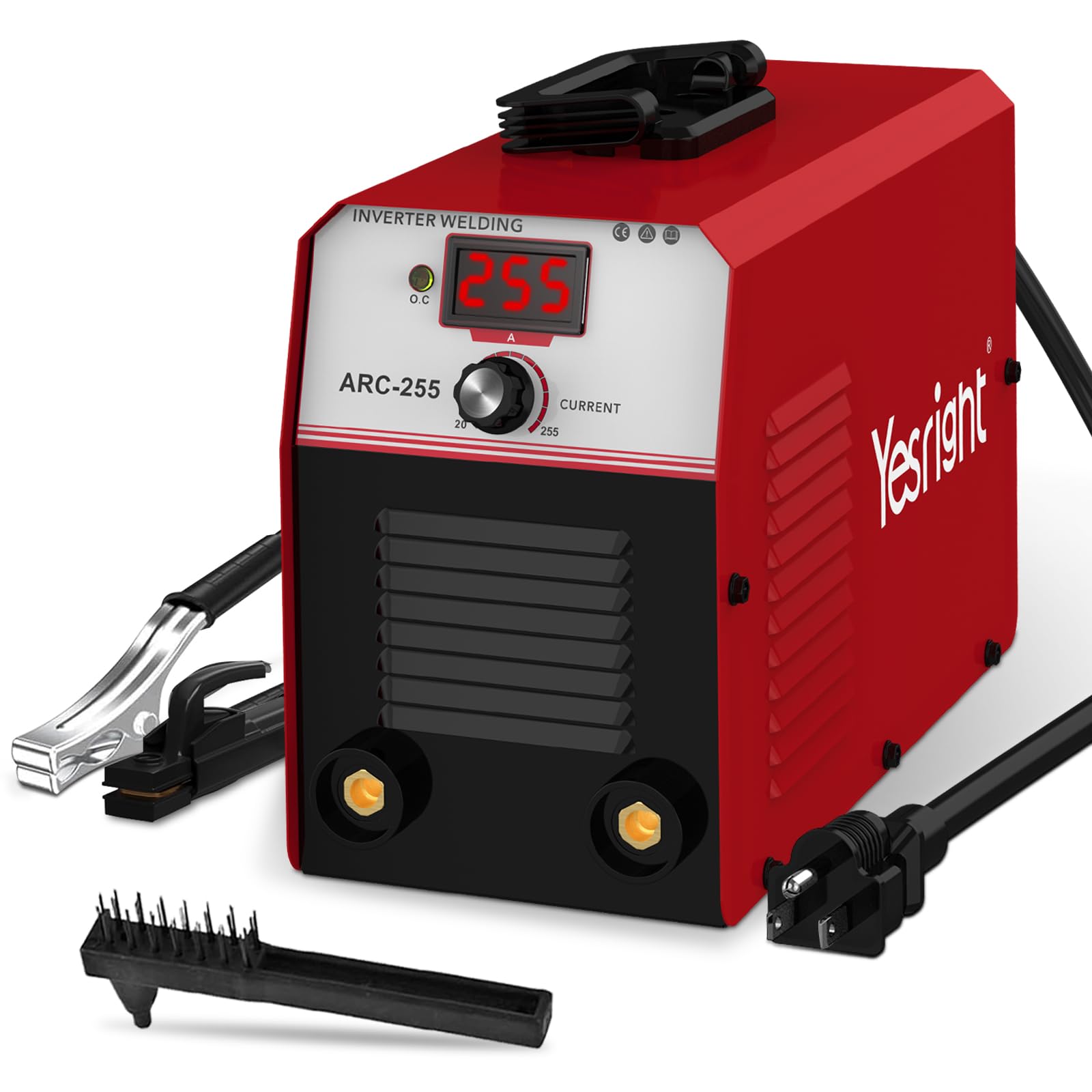 YesRight Stick Welder Machine 255A MMA Welding Machine 110V/220V ...