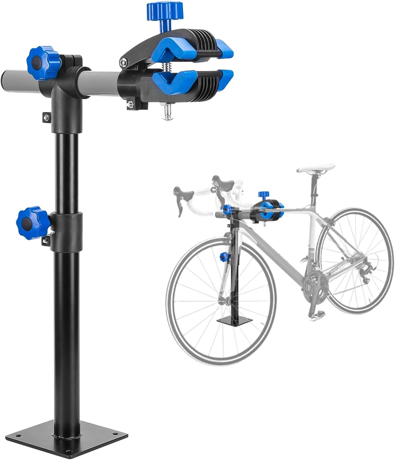 Amazon.com: Sutekus Bike Repair Stand Adjustable Workbench Mount Bike ...