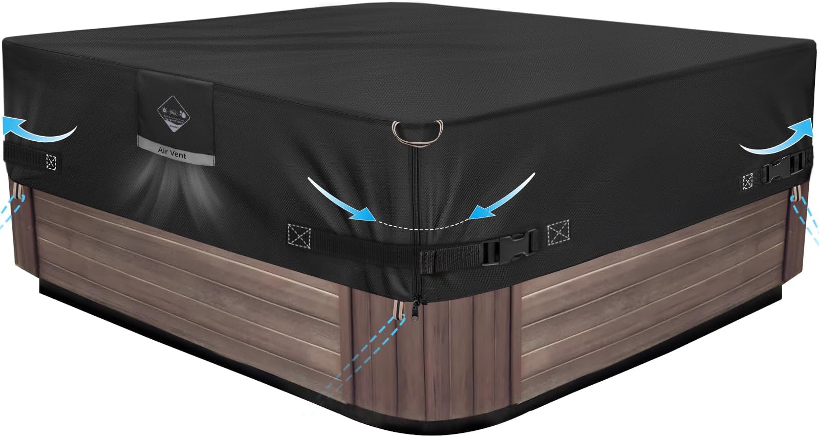 Amazon.com : BeyondNice Hot Tub Cover - Spa Cover Replacement Custom ...