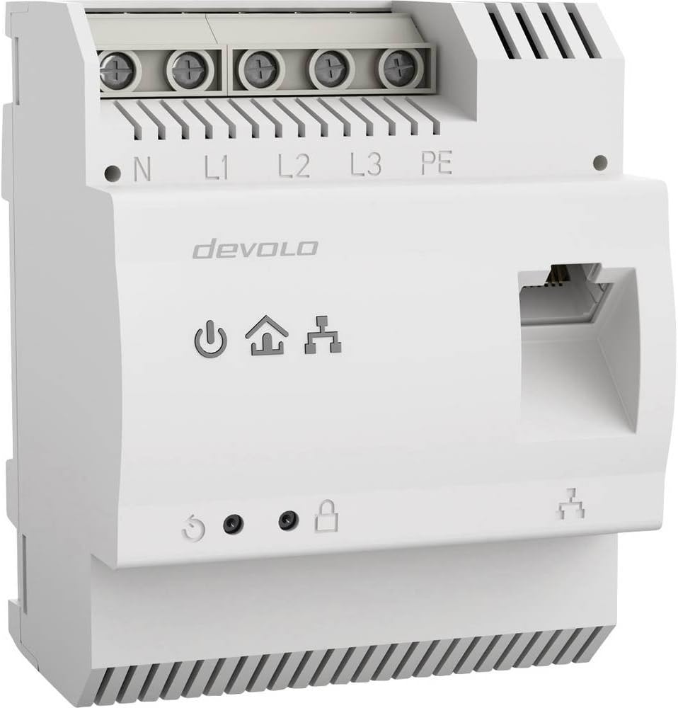 devolo LAN Powerline Adapter, dLAN pro 1200 DINrail -bis zu 1.200 Mbit ...