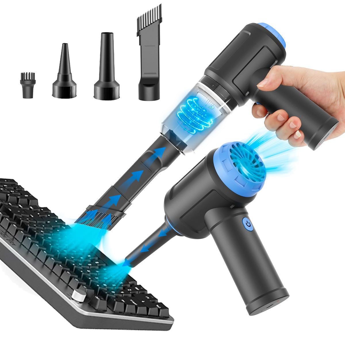 Snapklik.com : Meudeen Air Duster - Computer Vacuum Cleaner - For ...