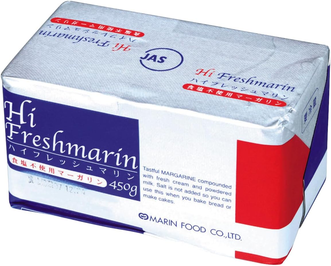 Amazon.co.jp: [冷蔵]業務用 マリンフード 食塩不使用マーガリン 1350g(450g×3個)×2個 : 食品・飲料・お酒