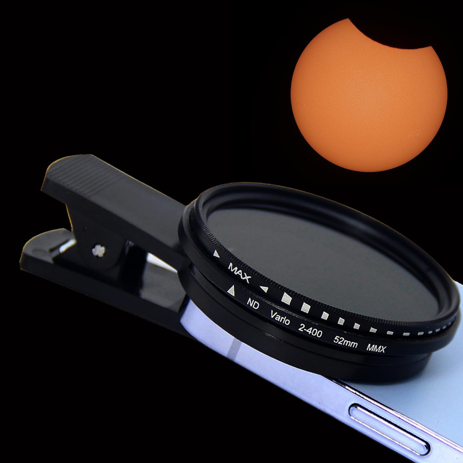 KRRFDP Solar Eclipse Phone Camera Filter, Universal Solar Filter for ...