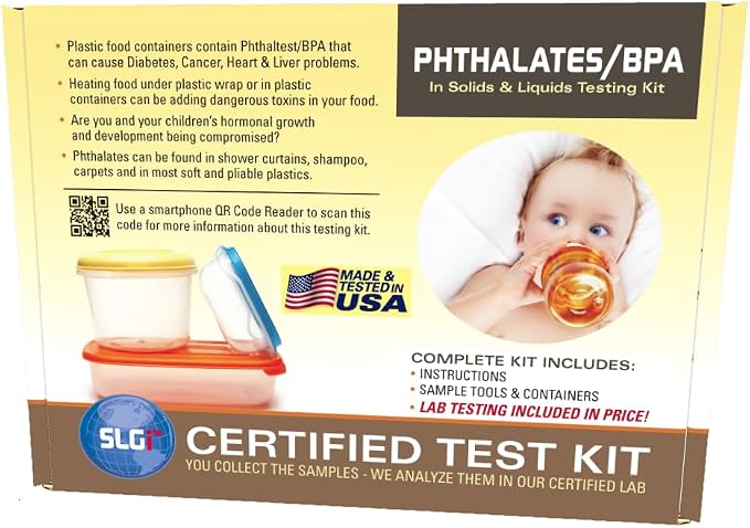 Amazon.com: Phthalates and BPA Test Kit 1 PK (5 Bus. Days) Schneider ...