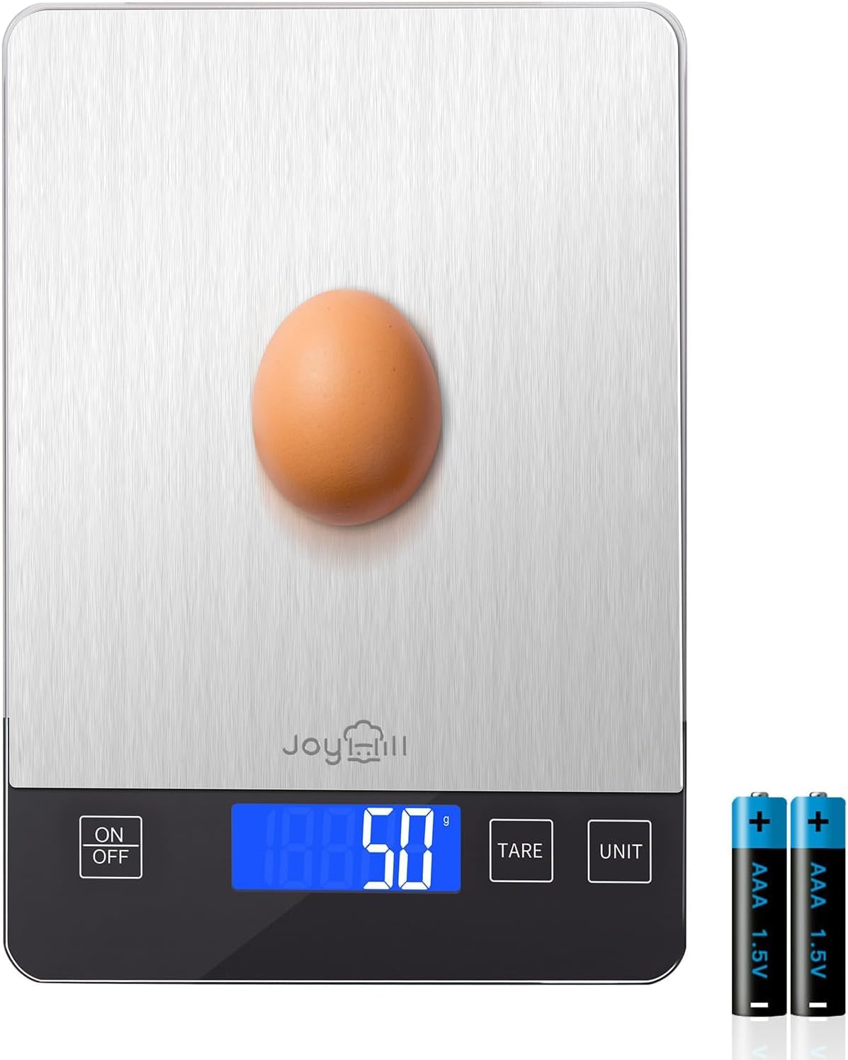 Amazon.com: Stainless Steel Digital Kitchen Scale with LCD Display, 3g ...