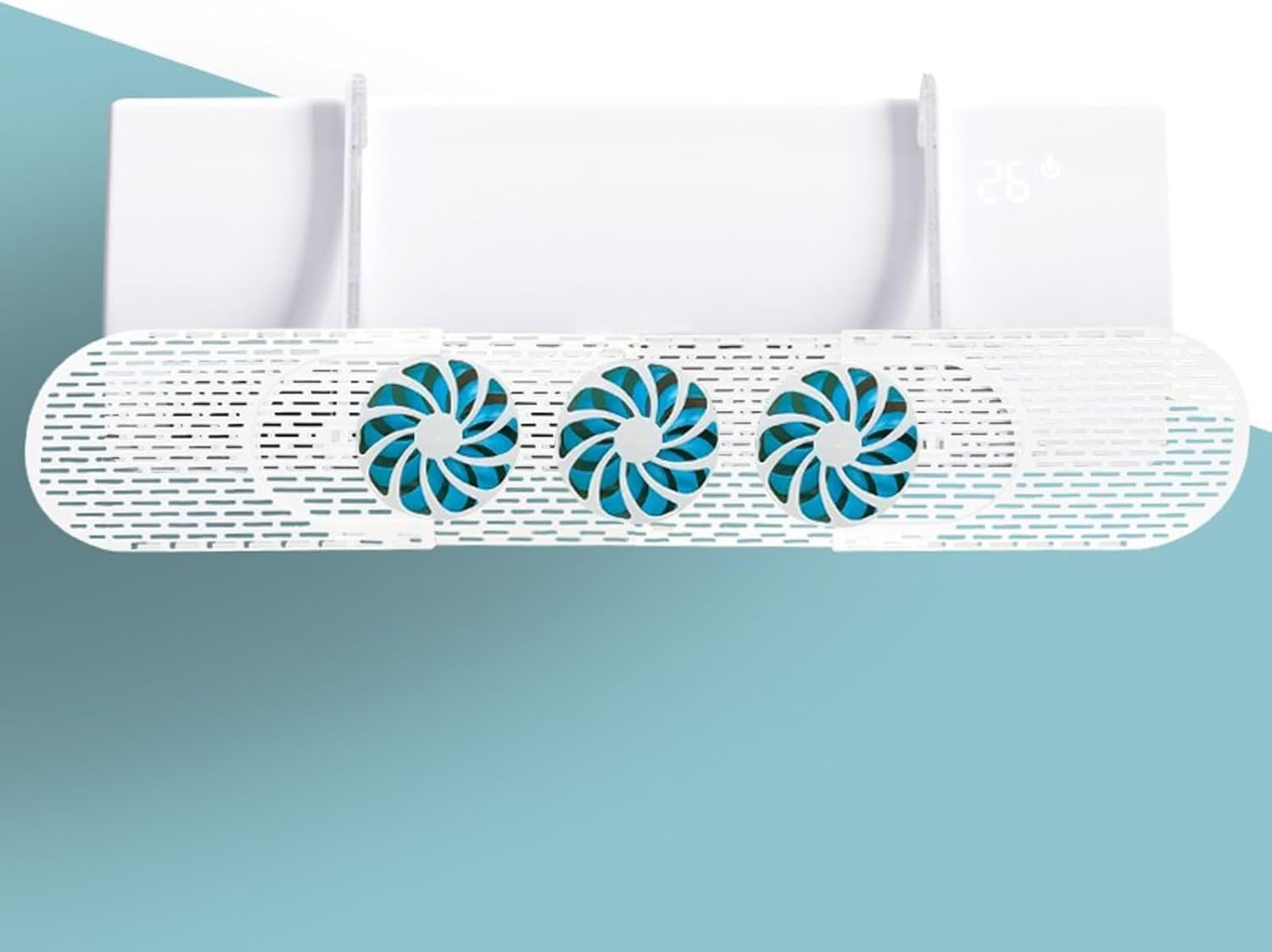 Amazon.com: Adjustable Air Deflector - Retractable Air Conditioner Air ...