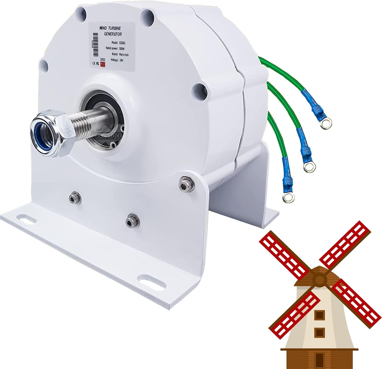 Free Energy Permanent Magnet Generator 300W/600W Low RPM Three Phase ...