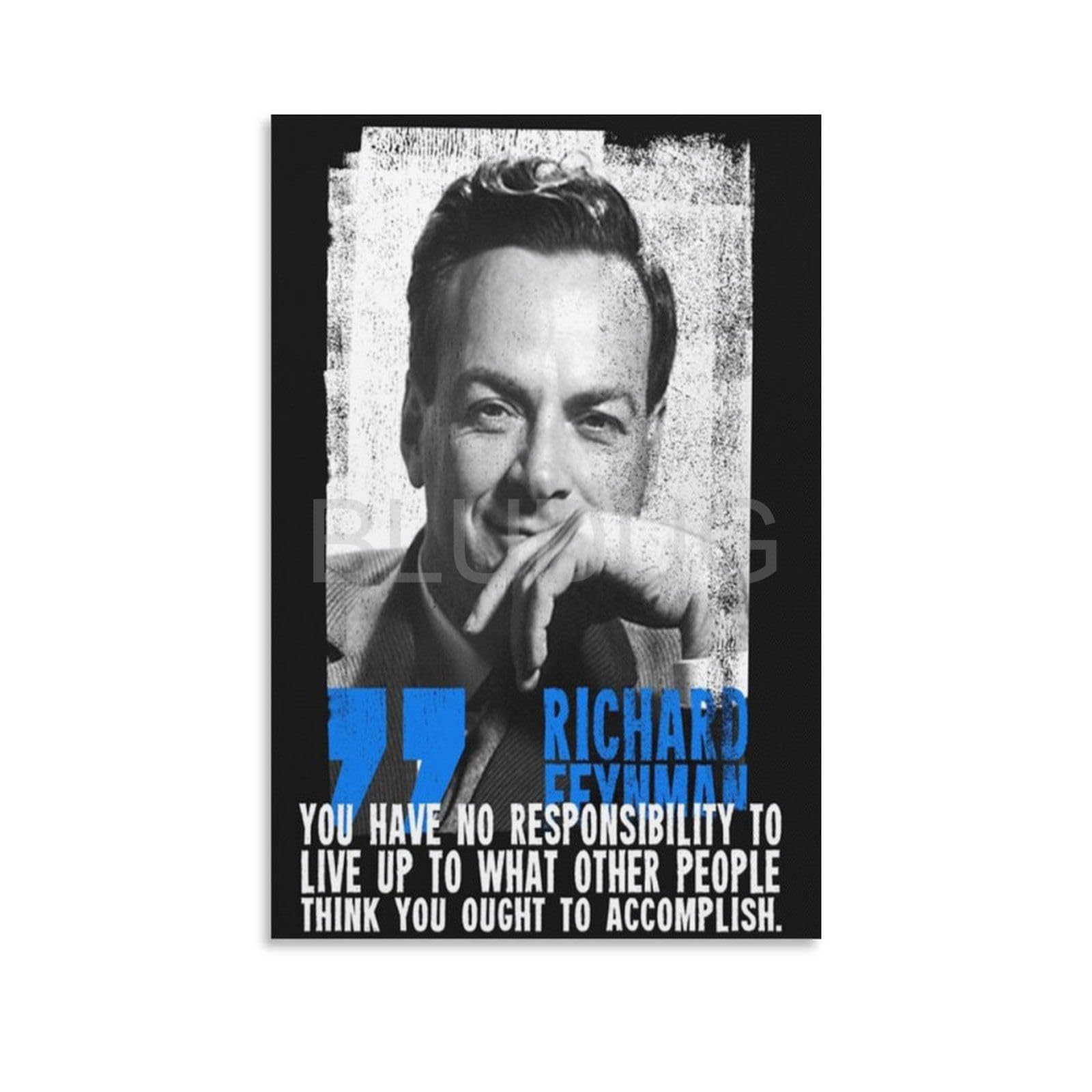 Richard Feynman Poster