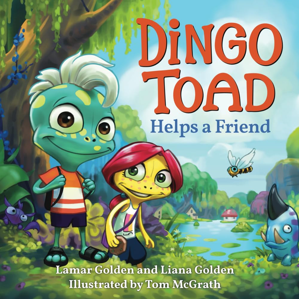 Amazon.com: Dingo Toad Helps a Friend: 9781960976079: Golden, Lamar ...