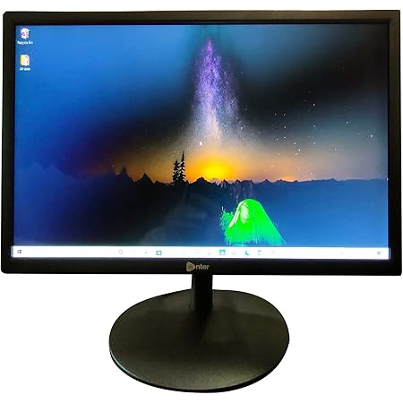 Enter 22 inch HD LCD Monitor (E-MO-A03) (Response Time: 5 ms), Black ...
