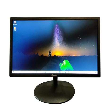 Enter Led Monitor 48.26 Cm(19 Inch) E-M0-A01 By Maxy!, Black : Amazon ...