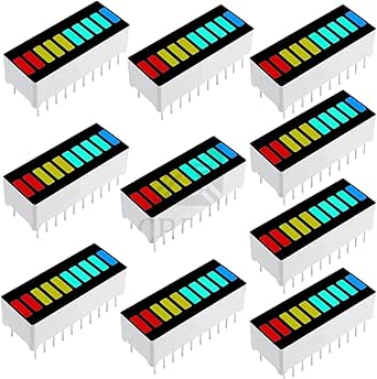 Amazon.com: 10PCS LED Display 10 Segment Bargraph Light Display Module ...