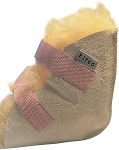 Amazon.com: Bitco Medical-Grade Sheepskin Heel Protector – Pressure ...