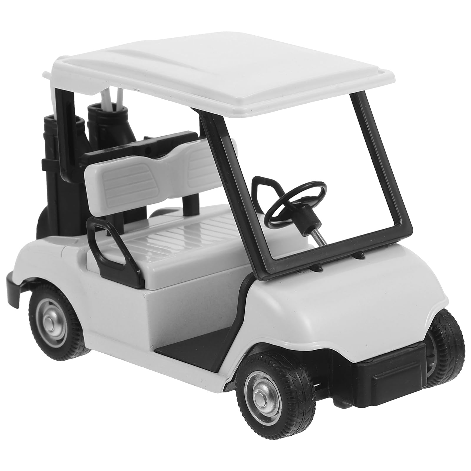 Amazon.com: IMIKEYA Mini Golf Cart: Die Cast Metal Model Golf Cart Mini ...