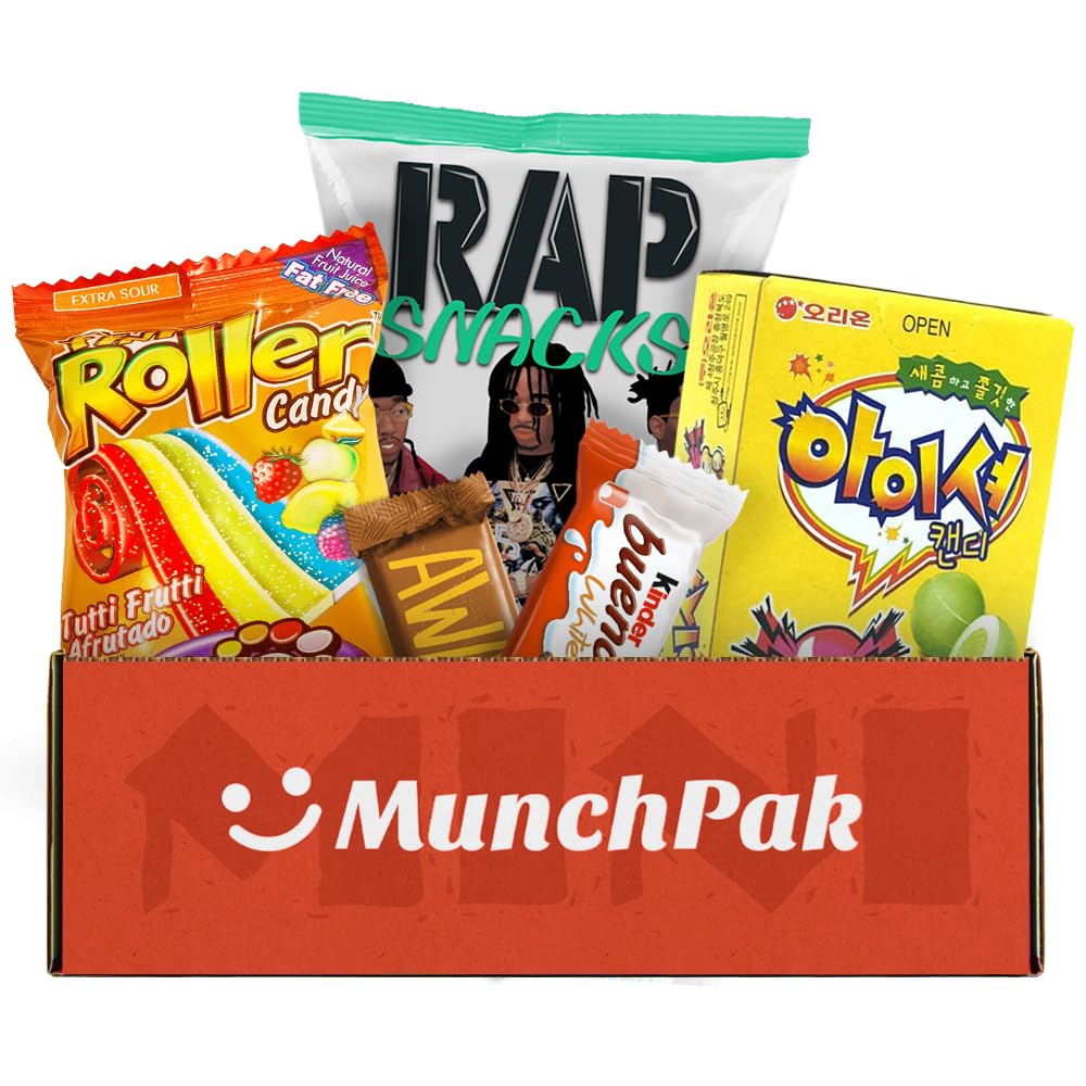 Amazon.com : MunchPak International Mini Snack Box (5 Count) - Variety ...