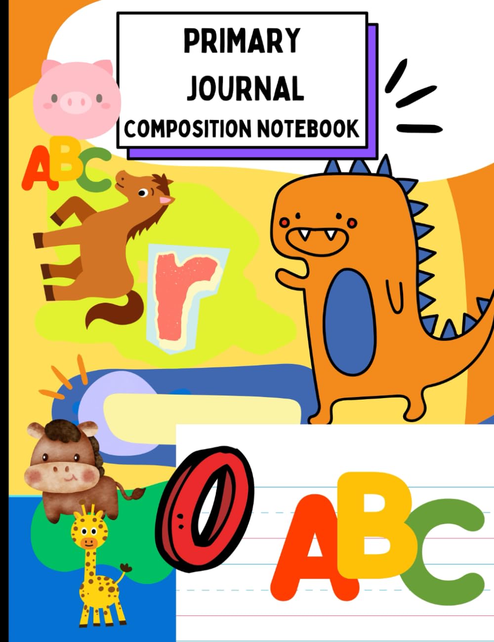 Primary Composition Notebook, 200 Pages (100 Sheets), Primary Ruled ...