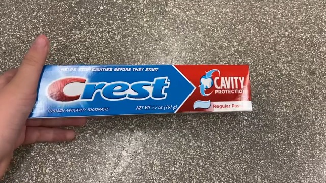 Watch Crest Toothpaste Cavity Protection Regular Video Review! on ...